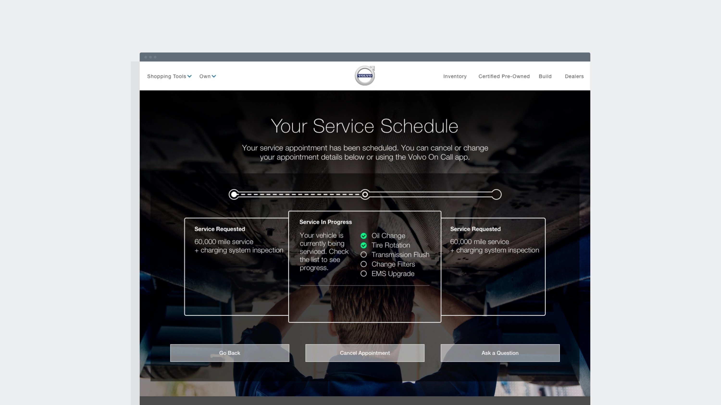 Volvo Live Portal with Custom Interface Boosts CX | Work